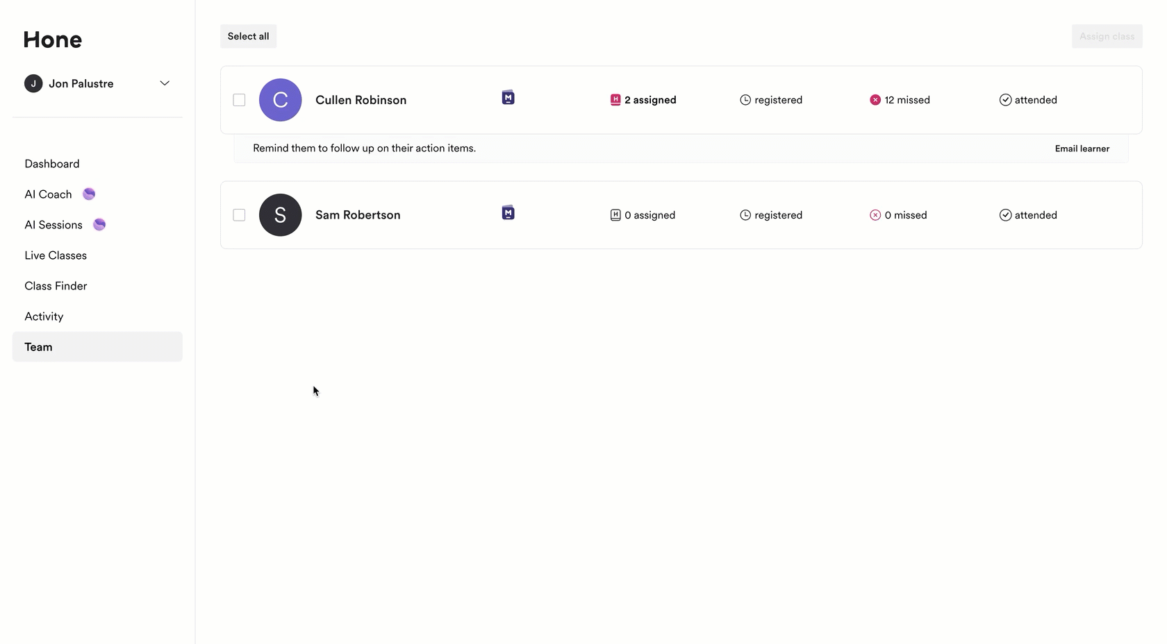 Understanding Your Manager Console View – Hone Learner